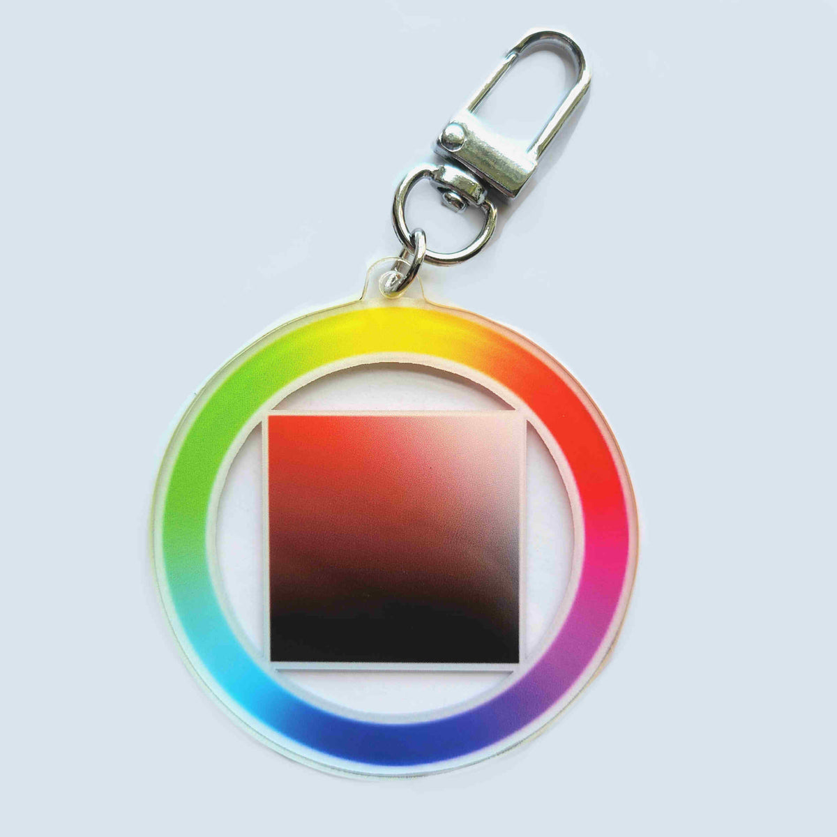 color wheel keychain| Dizzy Leopard Shop