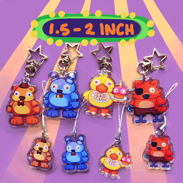 Keychains| Dizzy Leopard Shop