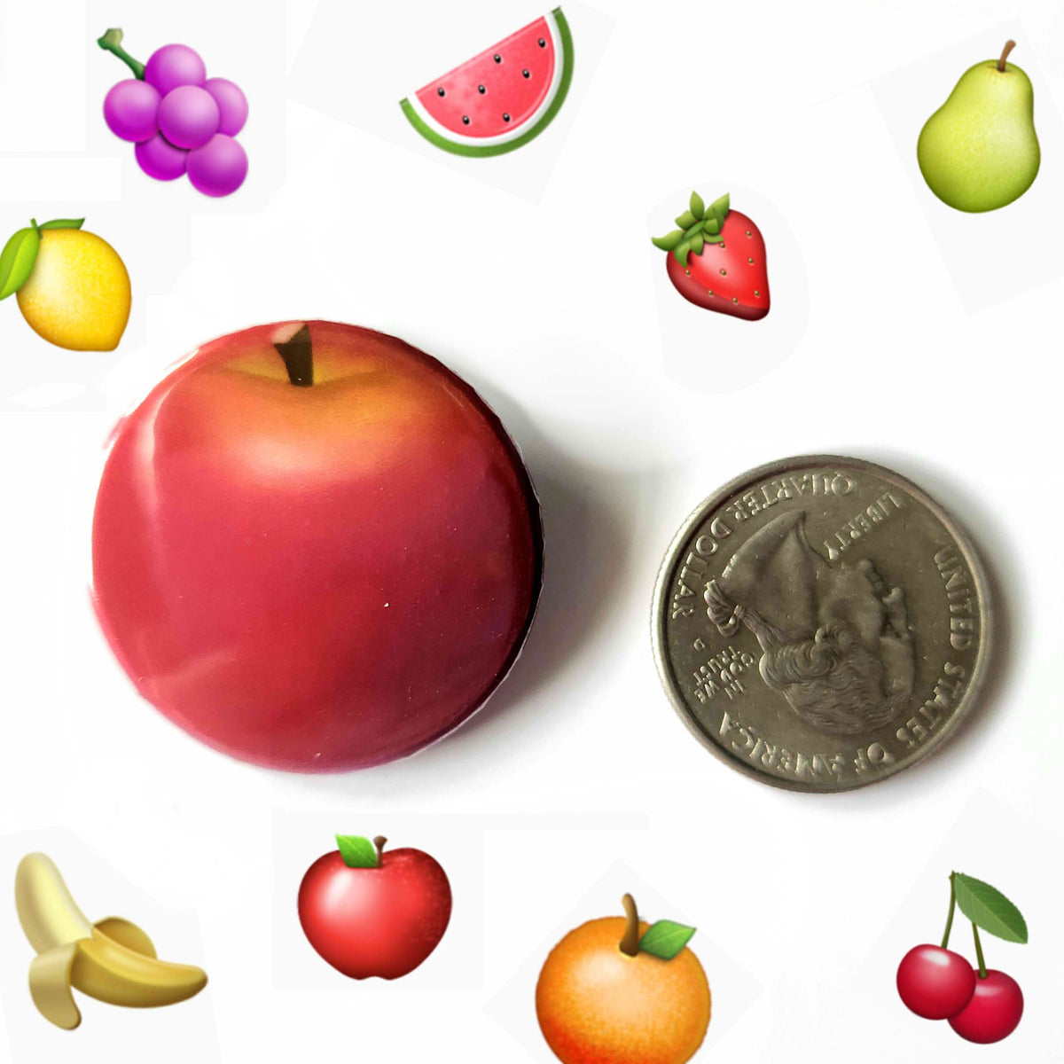 mini fruit buttons| Dizzy Leopard Shop