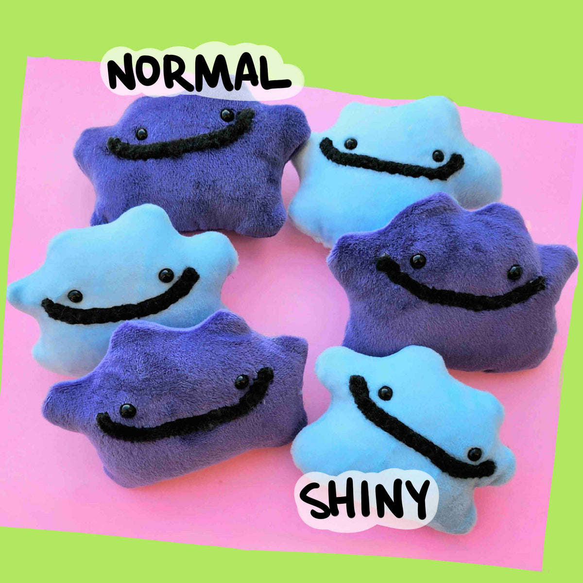 mini ditto plush| Dizzy Leopard Shop